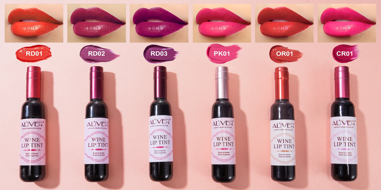 Aliver Wine Lip Tint First Generation – Sip Into Beauty with 6 Gorgeou ...