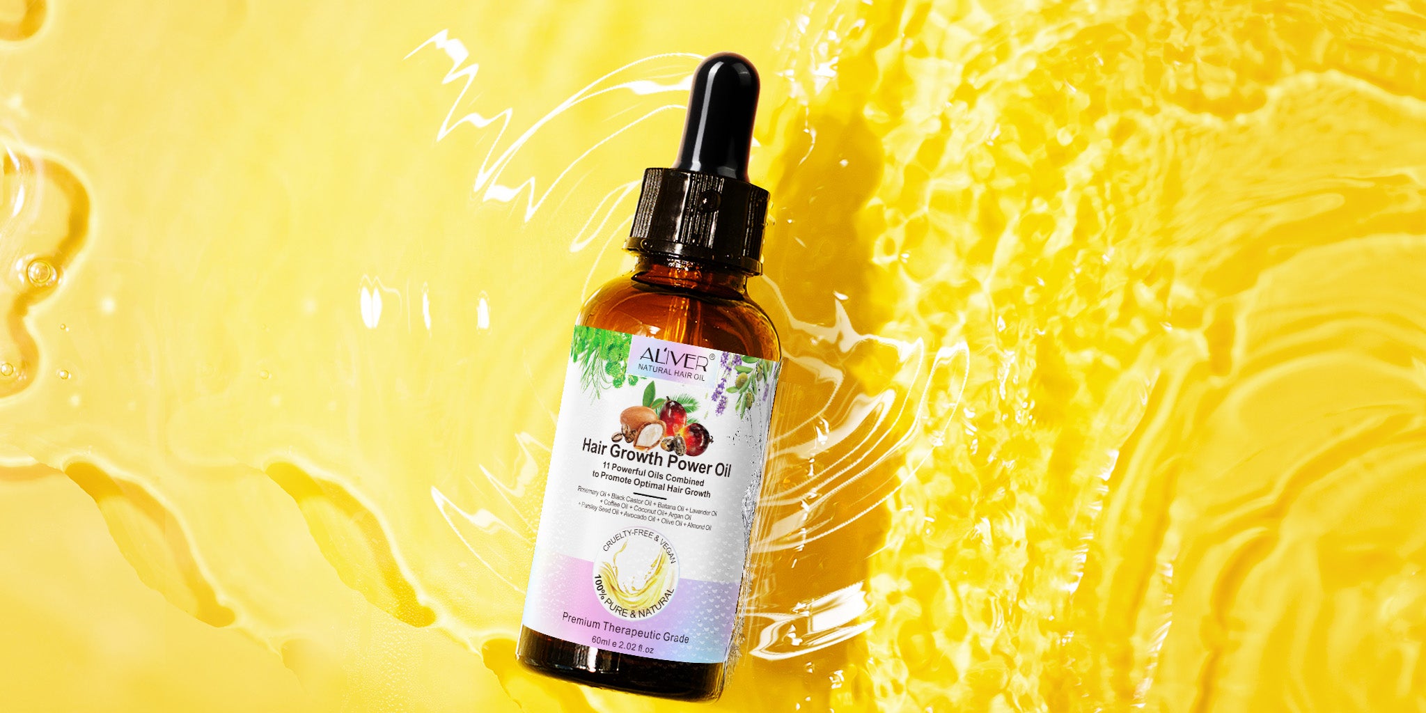 Beauty Tutorial: How to Boost Hair Growth with ALIVER Hair Growth Powe ...