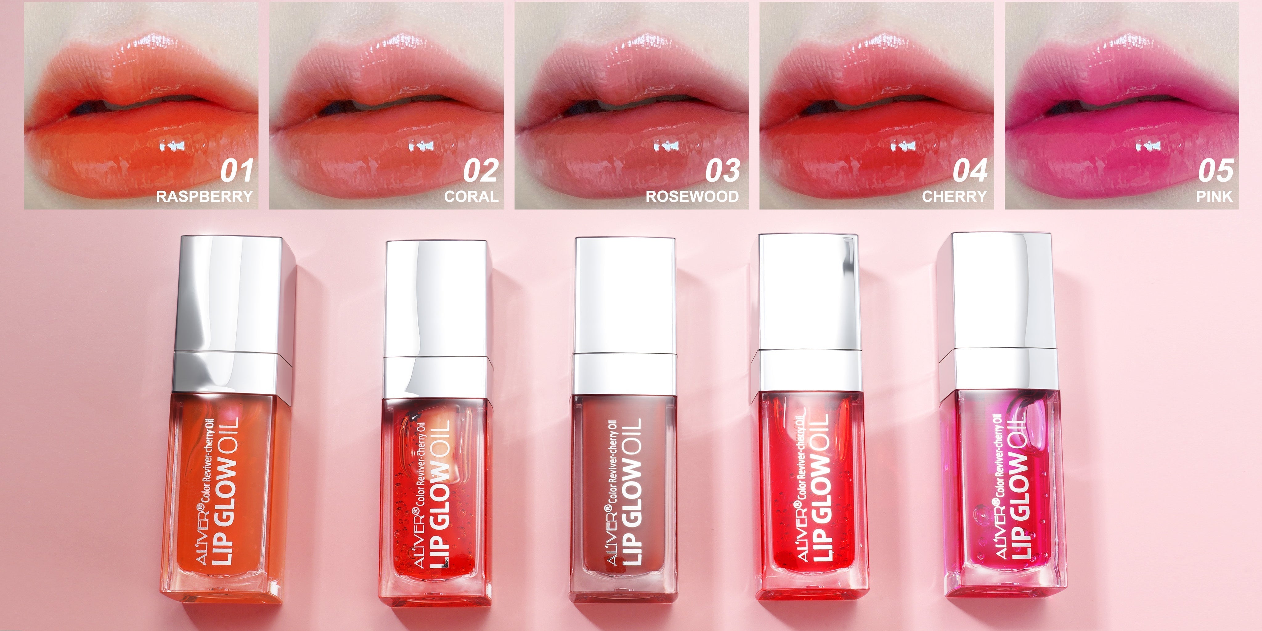 How to Rock the Aliver Hydrating Transparent Plumping Lip Gloss Se – ALIVER