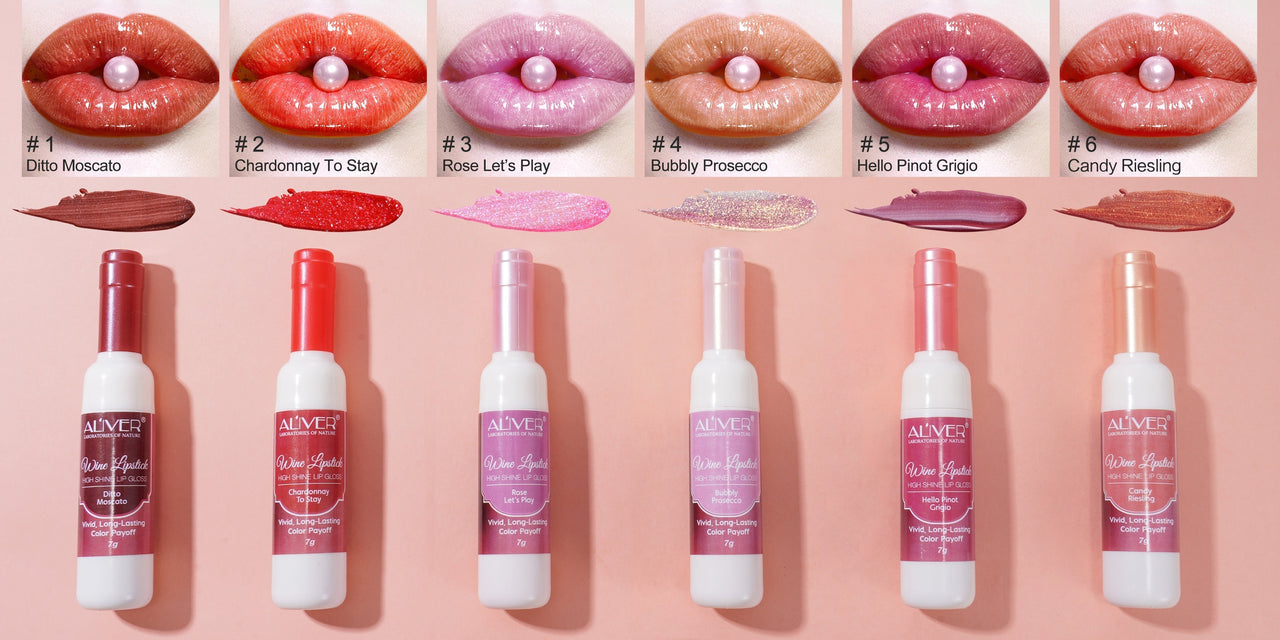 Uncork the Beauty: Aliver Wine Lip Tint Second Generation (6 Colors ...