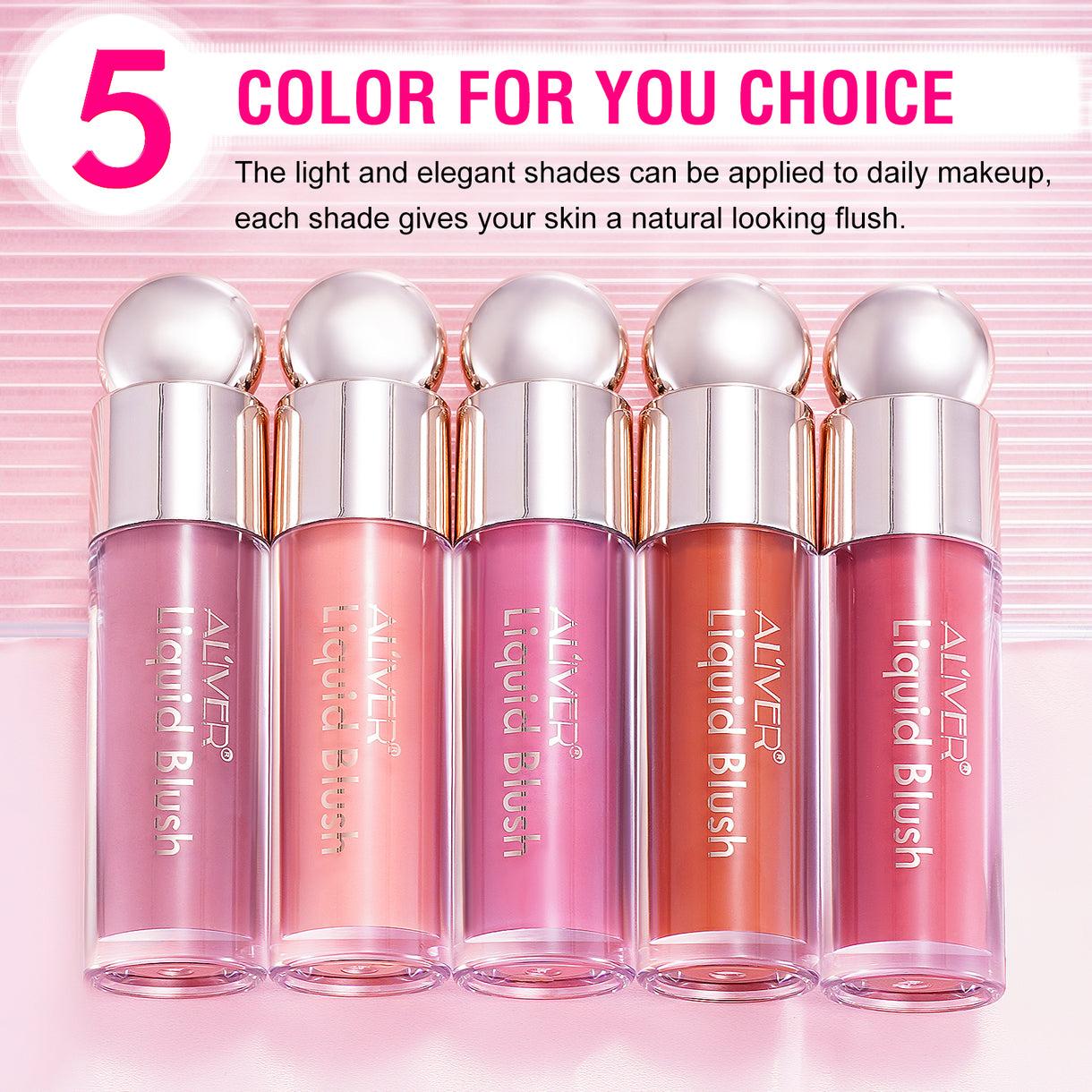 Aliver Face Cream Liquid Blush Makeup – Aliver Beauty|Aliver.com