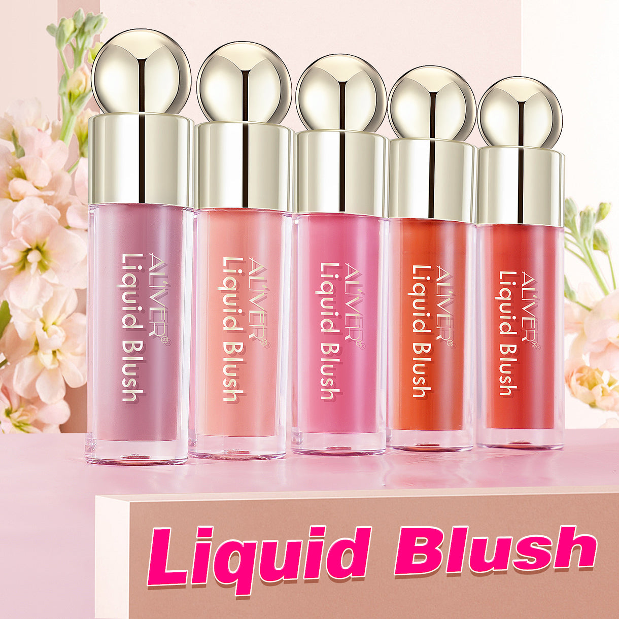 Aliver Face Cream Liquid Blush Makeup – Aliver Beauty|Aliver.com